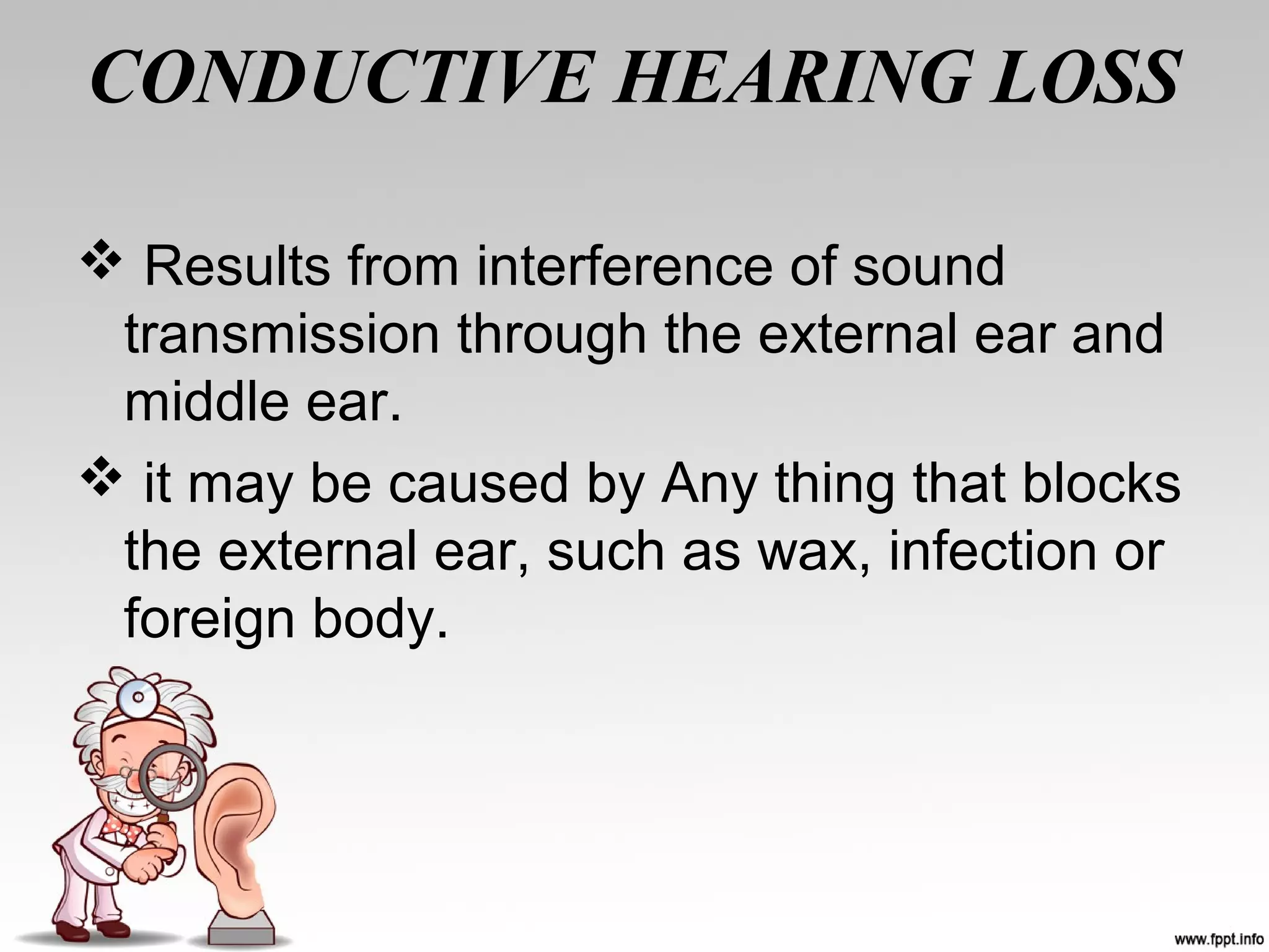 Deafness | PPT