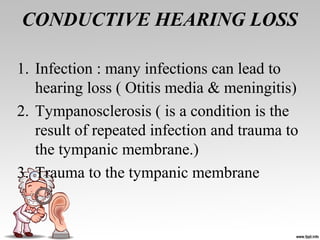 Conductive Deafness