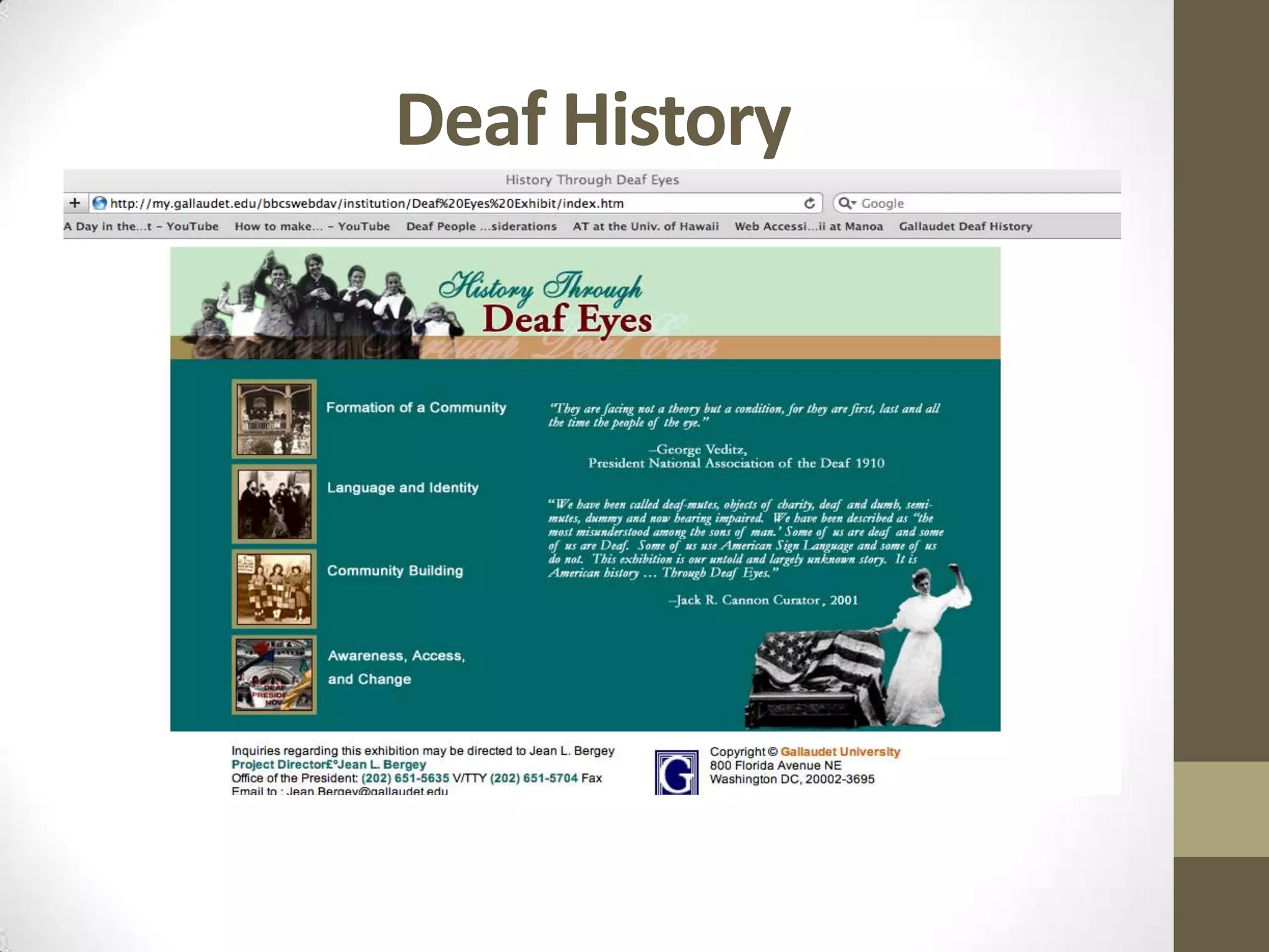 Deaf powerpoint | PPTX