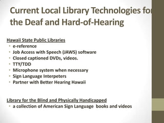 Deaf powerpoint | PPTX