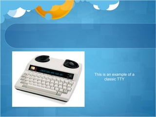 Technology used by the Deaf community | PPTX