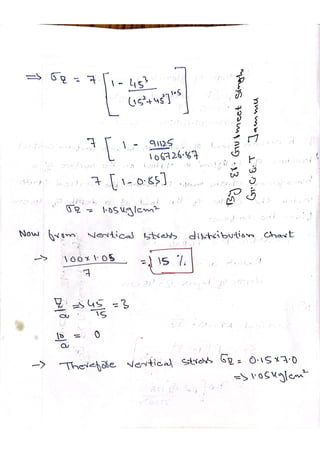 Design of Flexible pavement full problem solved | PDF