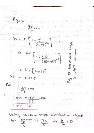 Design of Flexible pavement full problem solved | PDF