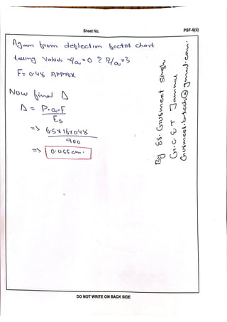 Design of Flexible pavement full problem solved | PDF