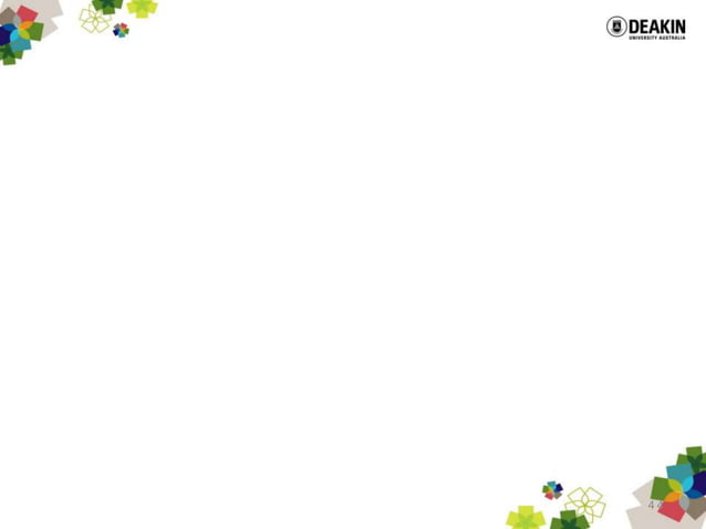 Deakin template | PPTX