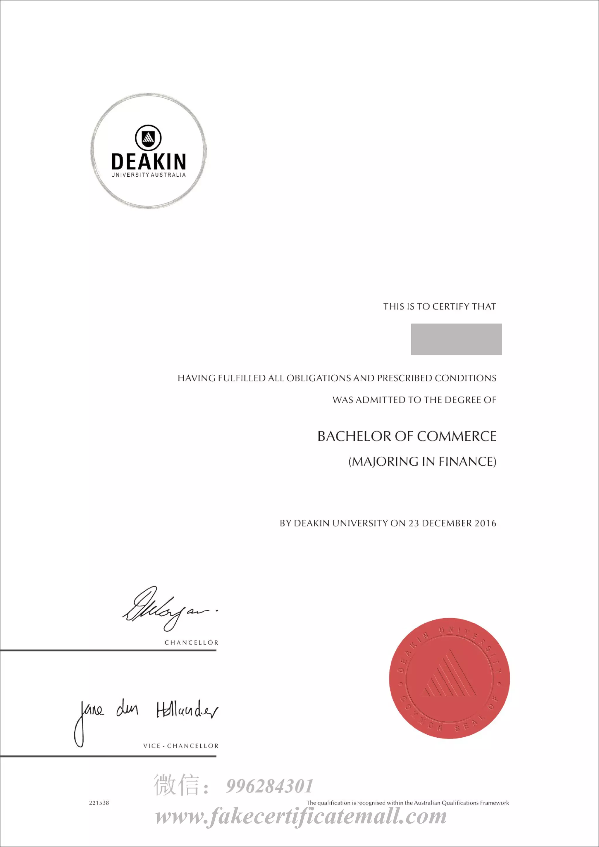 Deakin university diploma/dku degree | PDF