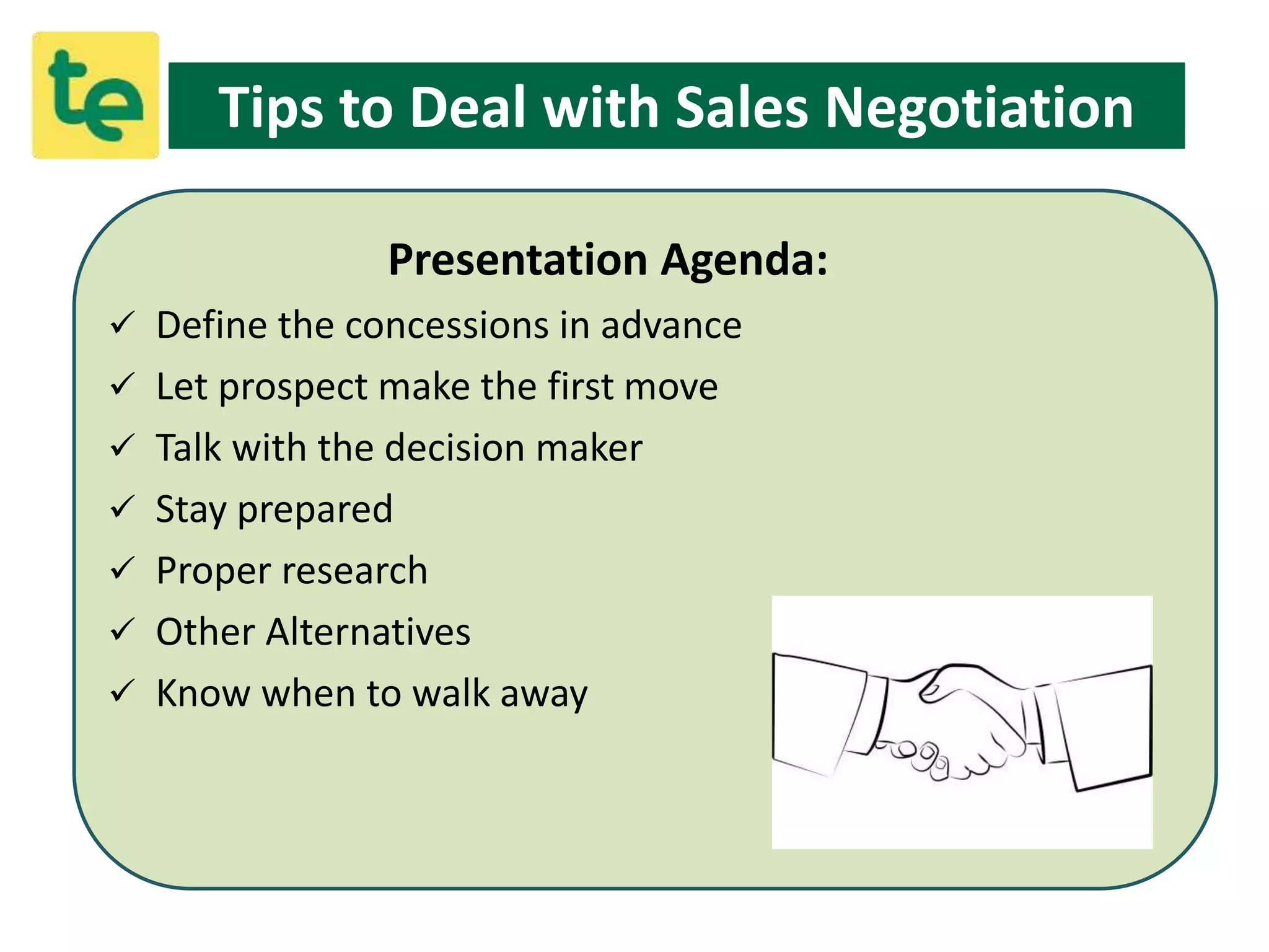 Top 7 Tips to Deal with Sales Negotiation Effectively | PPT