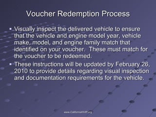 HVIP Dealer Voucher Request Instructions | PPT | Commercial Trucks ...