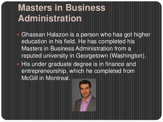 Dealfind ghassan halazon and his specialization in this business