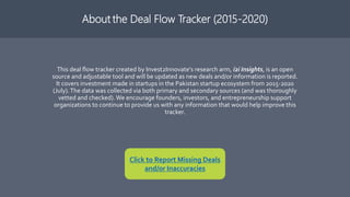 Deal Flow Analysis | PPT