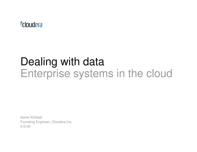 WTIA Cloud Computing Series - Part I: The Fundamentals | PPT