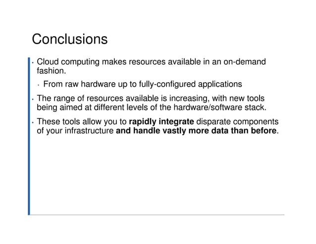 WTIA Cloud Computing Series - Part I: The Fundamentals | PPT