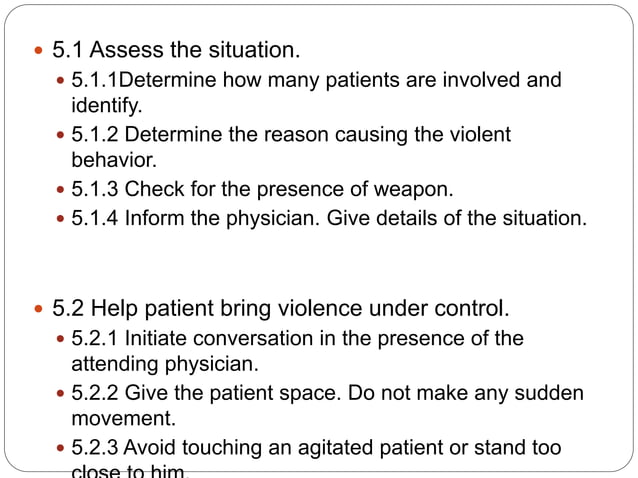 Dealing with aggressive behaviors | PPTX