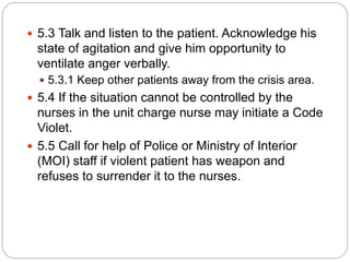 Dealing with aggressive behaviors | PPTX