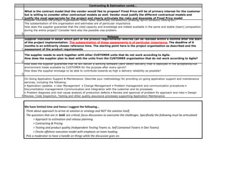 Agile Project Outsourcing - Dealing with RFP and RFI | PPT