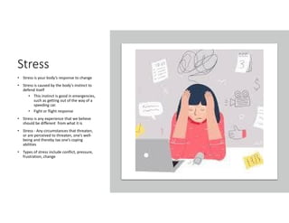 Dealing with anger and stress | PPT