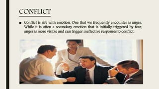 Dealing with anger in conflict situation rcp | PPTX