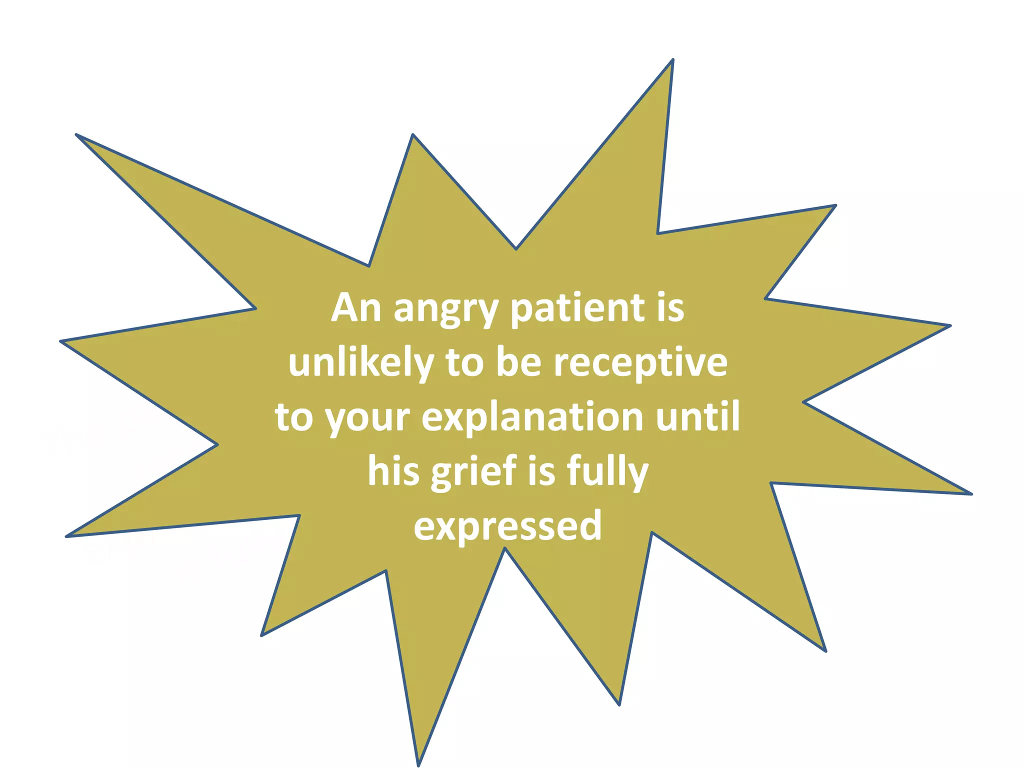 Dealing with angry patients and family members | PPTX | First Aid ...