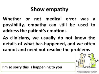 Dealing with angry patients and family members | PPTX