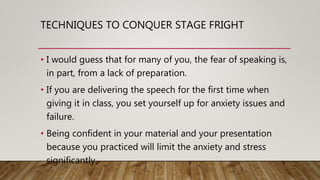 Dealing with anxiety | PPTX