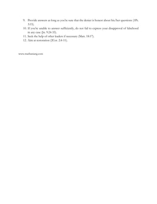 Dealing with denial | PDF