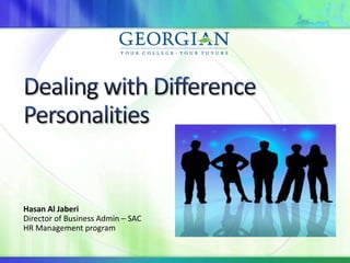 Dealing With Difference Personalities | PPT