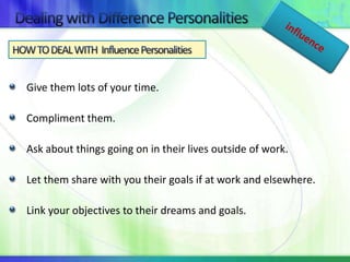 Dealing With Difference Personalities | PPT