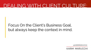 Dealing with Different Client Cultures | PPT