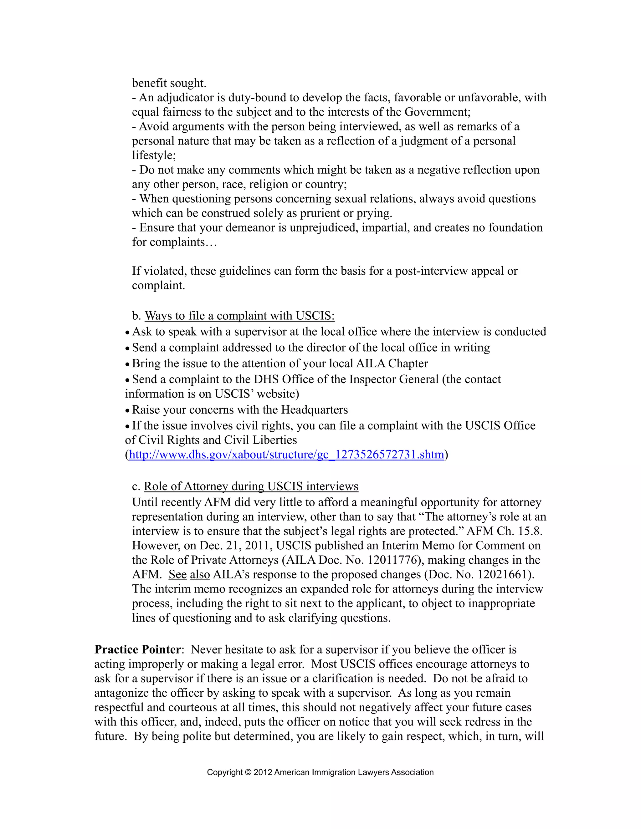 Dealing with difficult judges, difficult examiners in immigration court | PDF