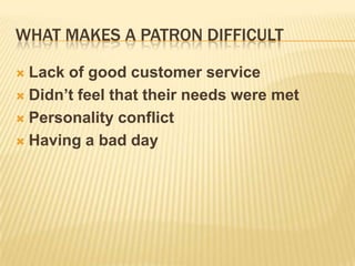 Dealing with difficult people | PPTX