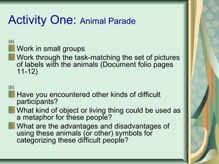 Dealing with difficult people | PPT