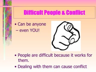 Dealing with difficult people brooke | PPT