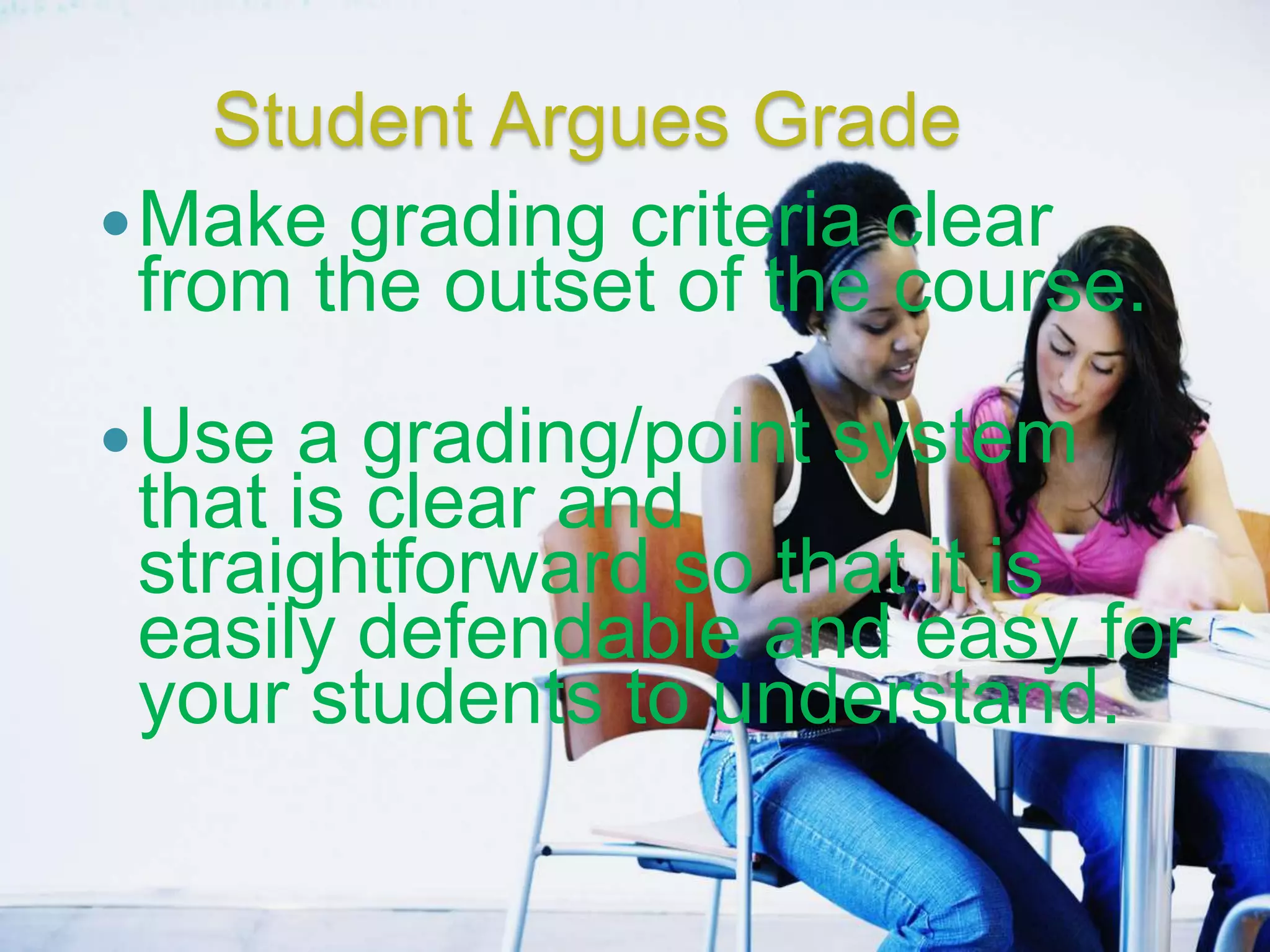 Dealing with difficult students | PPT