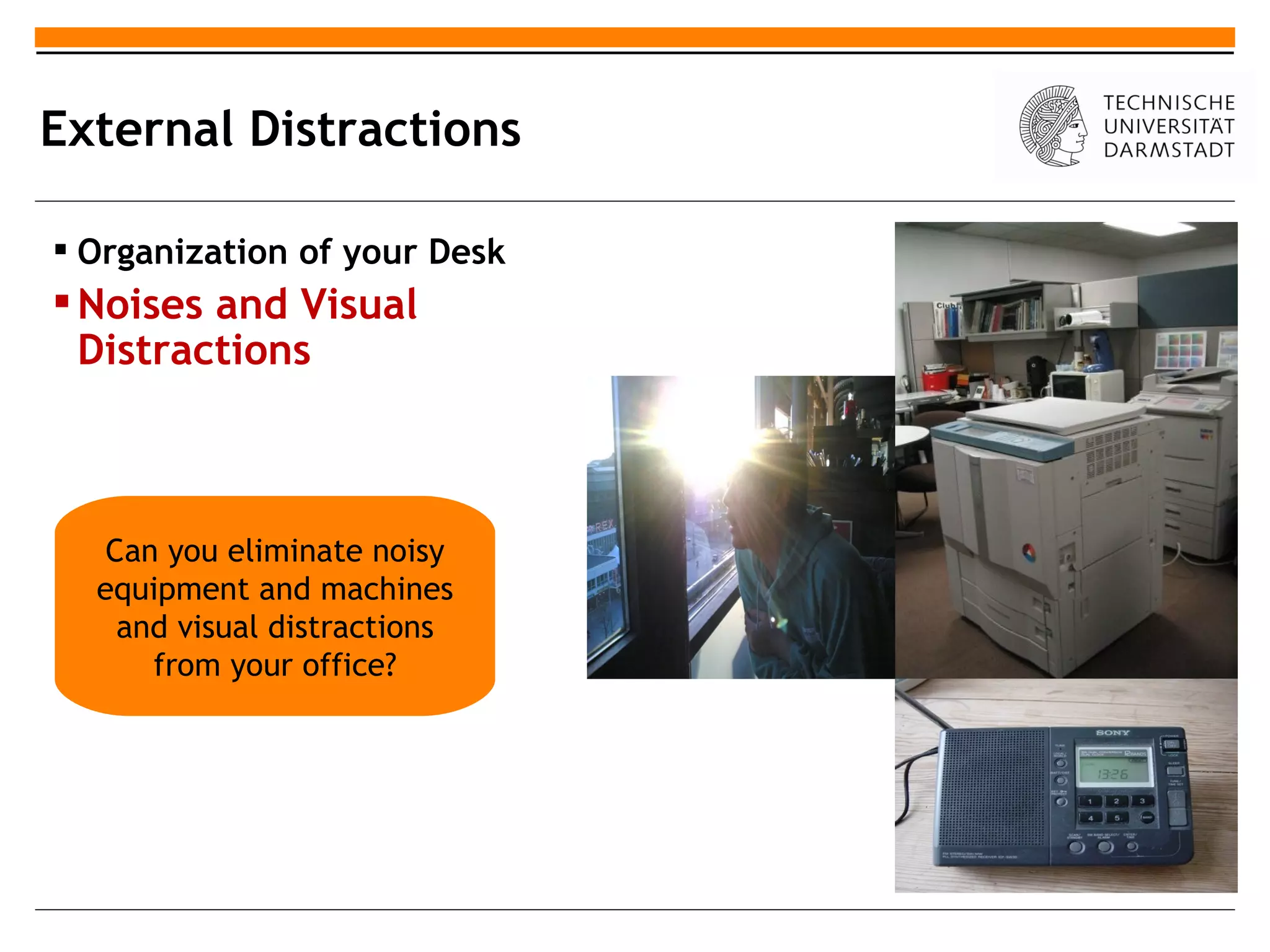 Dealing with distractions | PPT