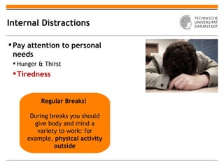 Dealing with distractions | PPT