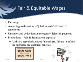 Dealing with employees | PPT