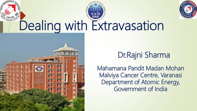 Dealing with extravasation | PPTX | First Aid | Injuries