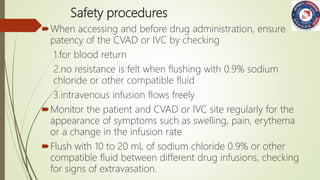 Dealing with extravasation | PPTX