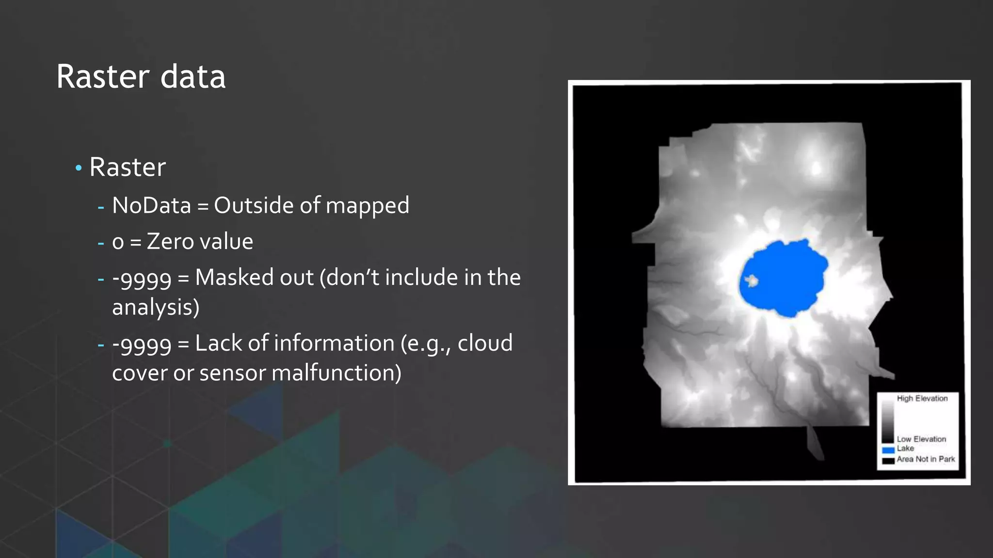 Dealing with incomplete data for mapping and spatial analysis | PPTX