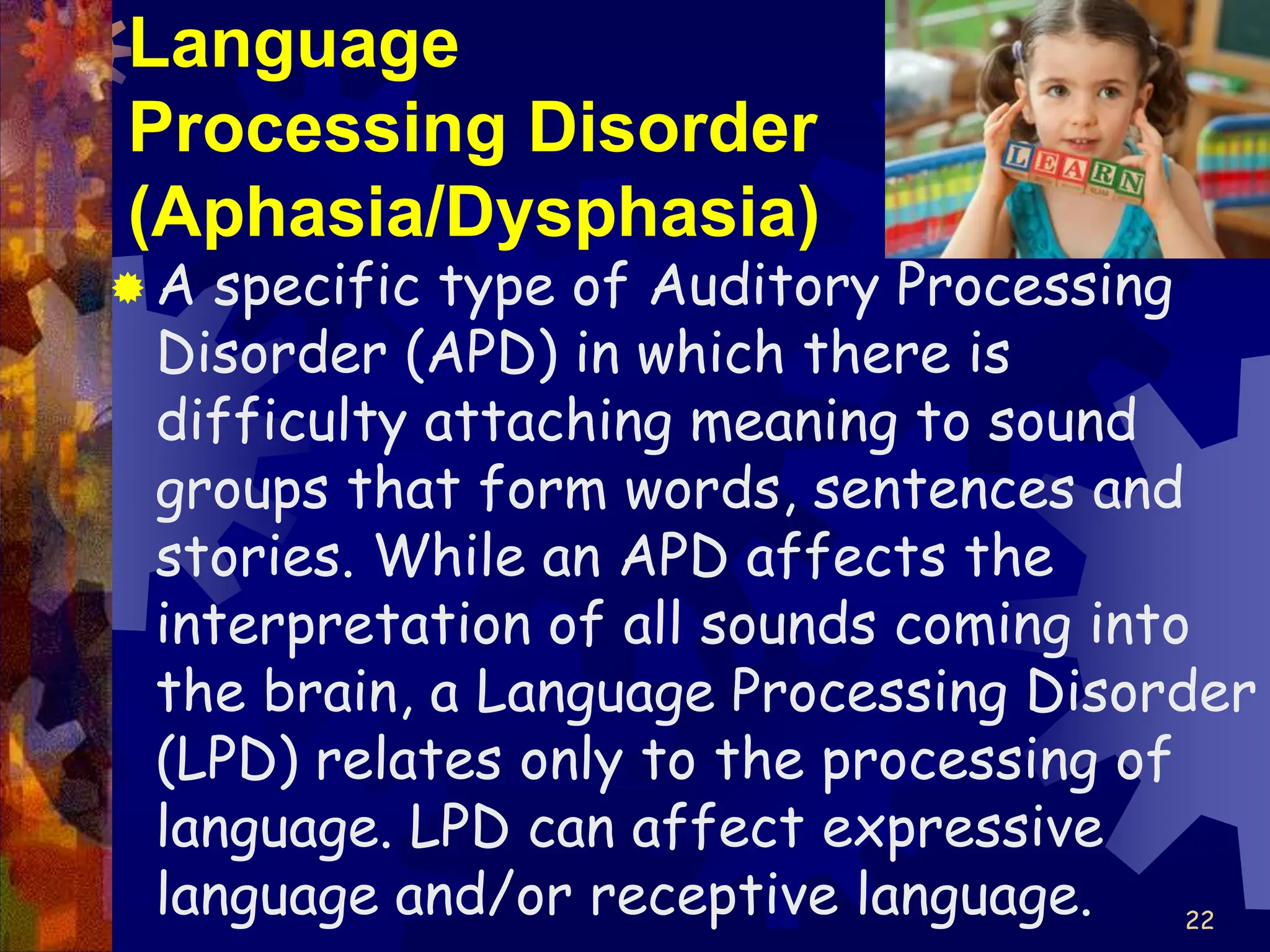 Dealing with Learning Disabilities etc.ppt