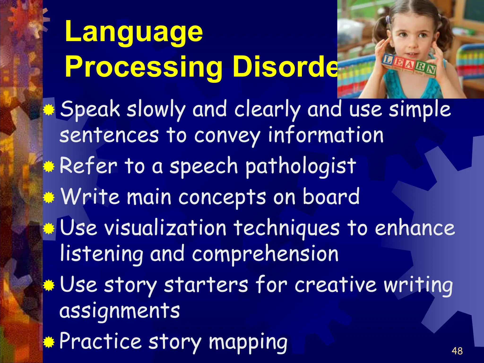 Dealing with Learning Disabilities etc.ppt