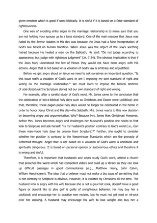 Dealing with marital problems | PDF