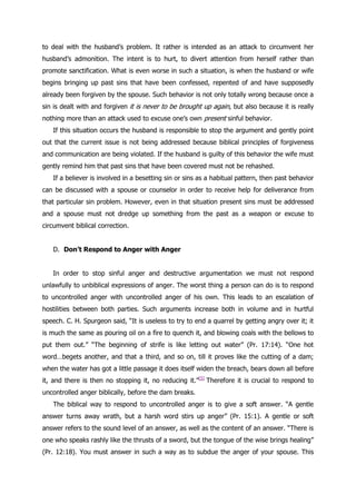 Dealing with marital problems | PDF