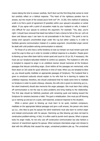 Dealing with marital problems | PDF