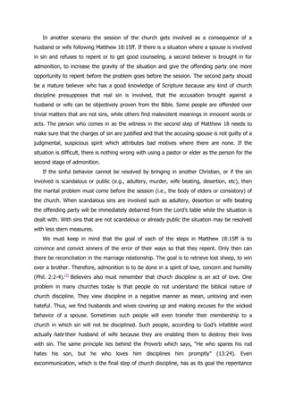 Dealing with marital problems | PDF