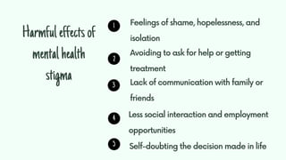 Dealing with Mental Health Stigma and Discrimination | Solh Wellness | PDF | Mental Health ...