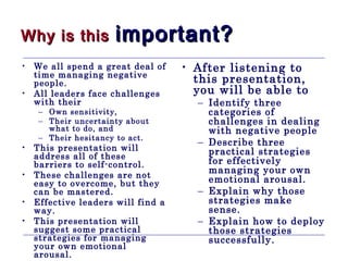 Dealing With Negativity | PPT