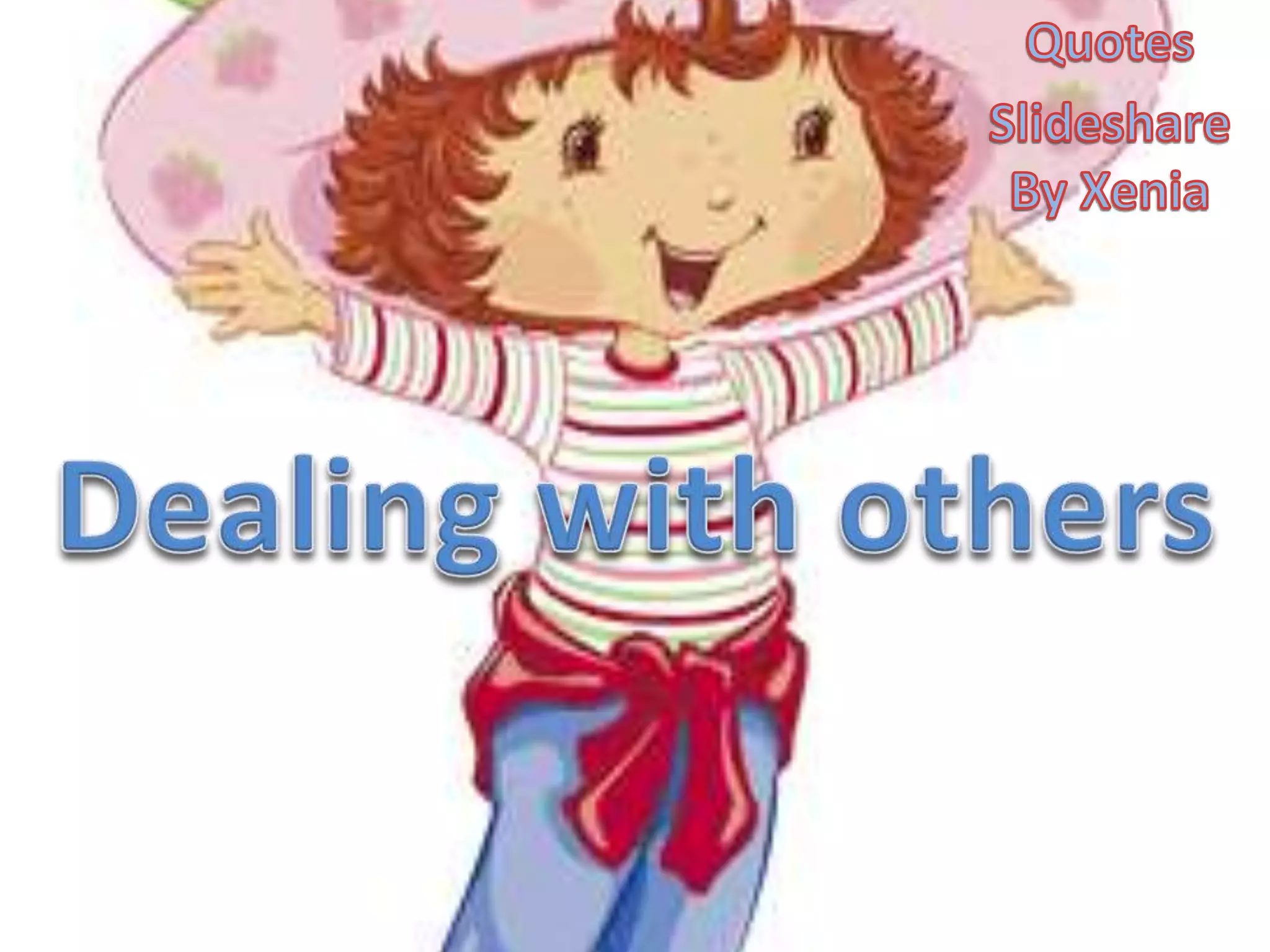 Dealing with others | PPTX