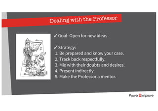 Masterclass handout - Dealing with people you cant stand | PPTX