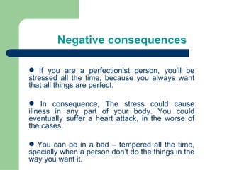 Dealing With Perfectionism Elianas Ppt | PPT